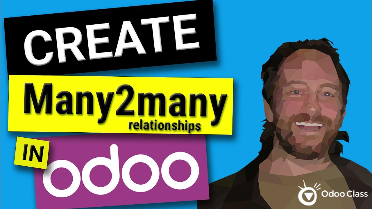 Create Many2Many Relationships in Odoo - YouTube