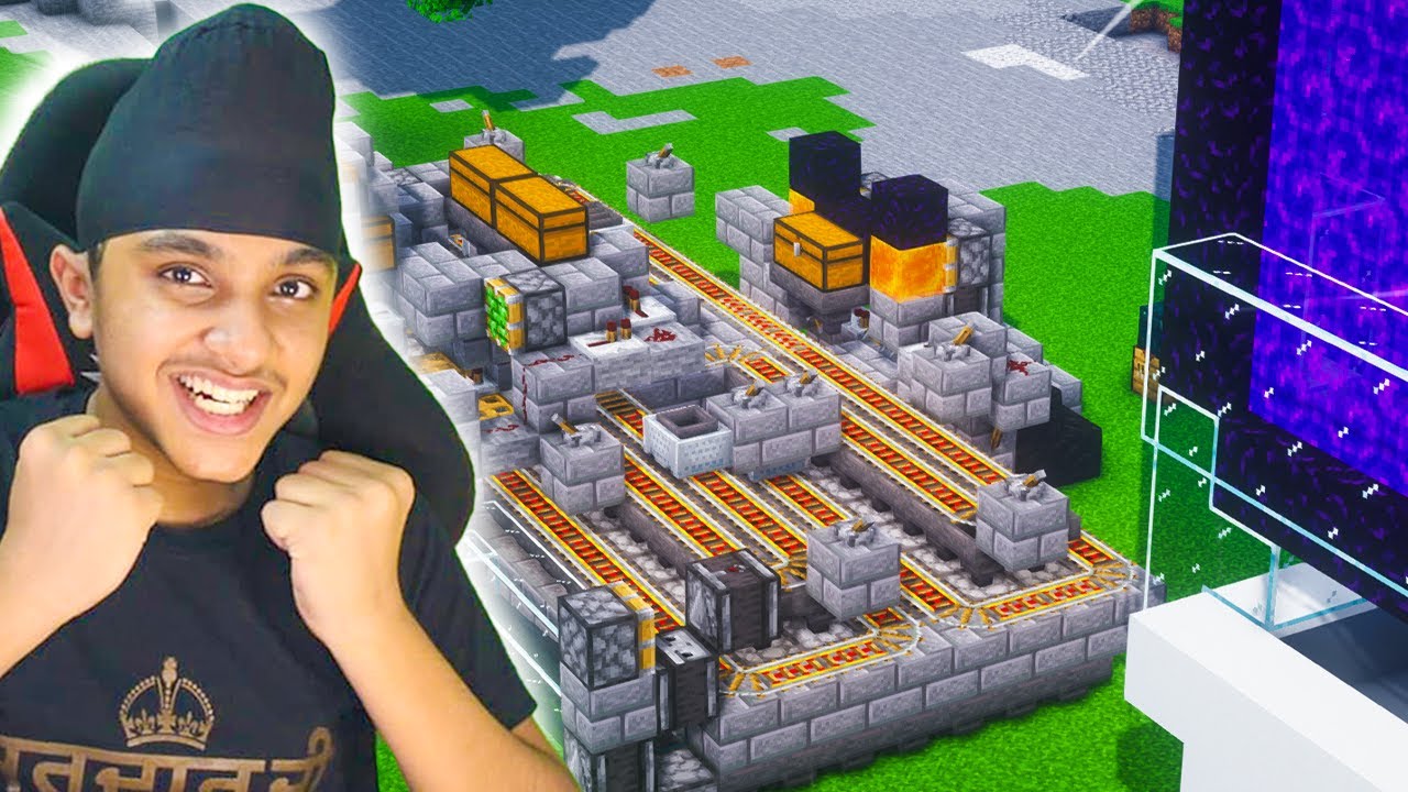 Minecraft Made this EPIC THING in smp - YouTube