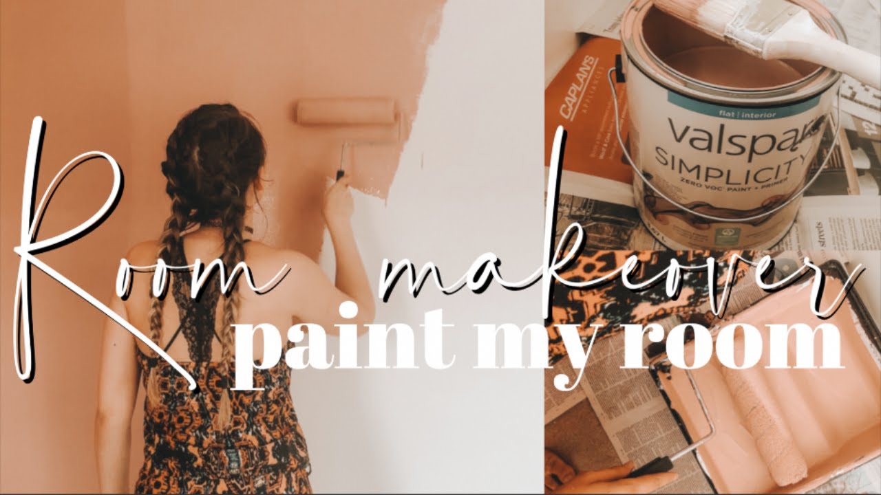 EXTREME MAKEOVER//paint my room w/me *satisfying timelapse* - YouTube