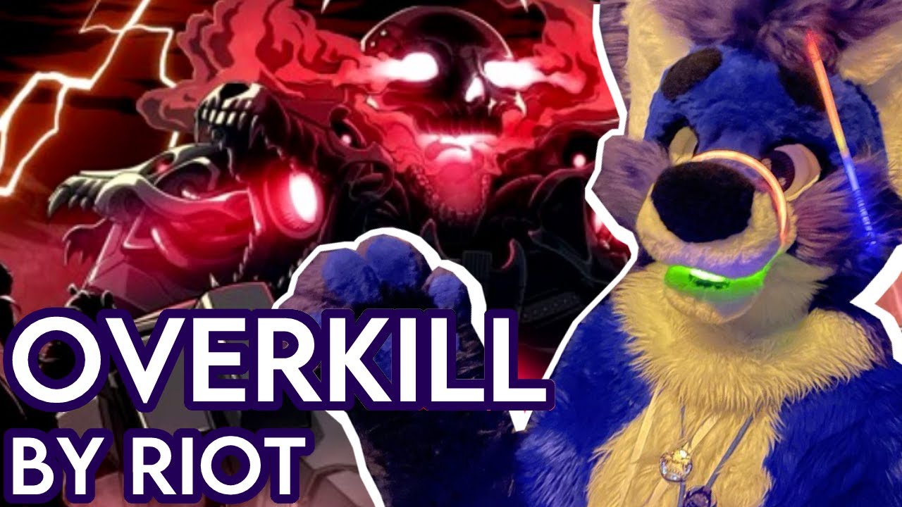 Furry plays Beat Saber in Fursuit | Overkill by RIOT (Expert+) - YouTube