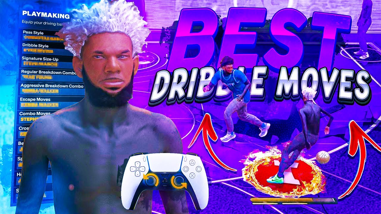 *NEW* BEST DRIBBLE MOVES IN NBA 2K24 - FASTEST DRIBBLE MOVES FOR EVERY ...