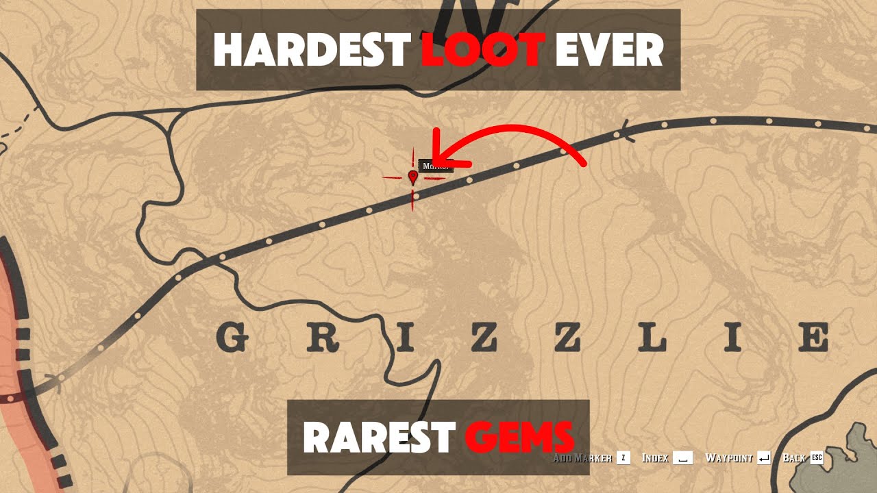 Hidden Bird Nest With Rarest Gems & Loot In Grizzlies Mountain 🤯 RDR2 ...