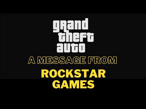 A Message from Rockstar Games ! THE NEXT GTA GAME ! GTA 5 online ...
