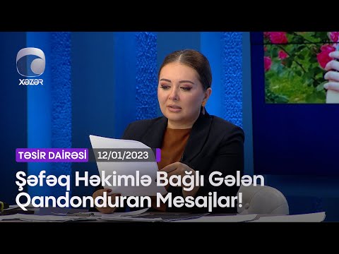 Şəfəq Həkimlə Bağlı Gələn Qandonduran Mesajlar!