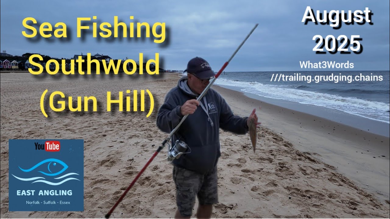 Sea Fishing Southwold (Suffolk) Sole Searching - YouTube