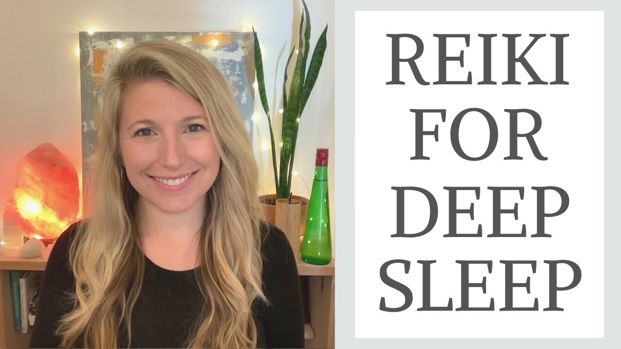 REIKI for DEEP SLEEP with MINIMAL TALKING and RELAXING MUSIC - YouTube