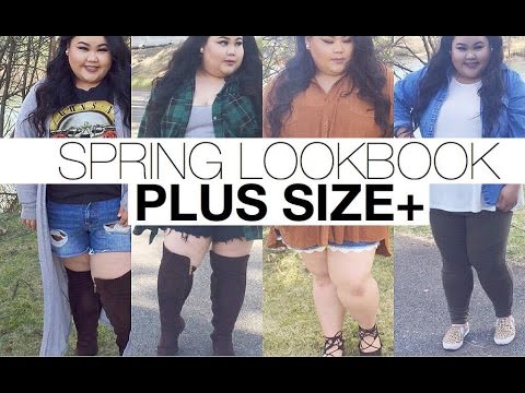 SPRING PLUS SIZE LOOKBOOK 2016 - YouTube