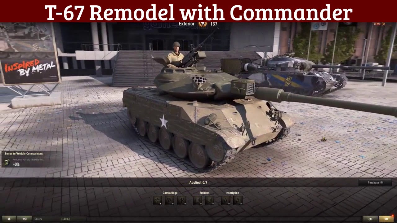T-67 Remodel with Commander - YouTube