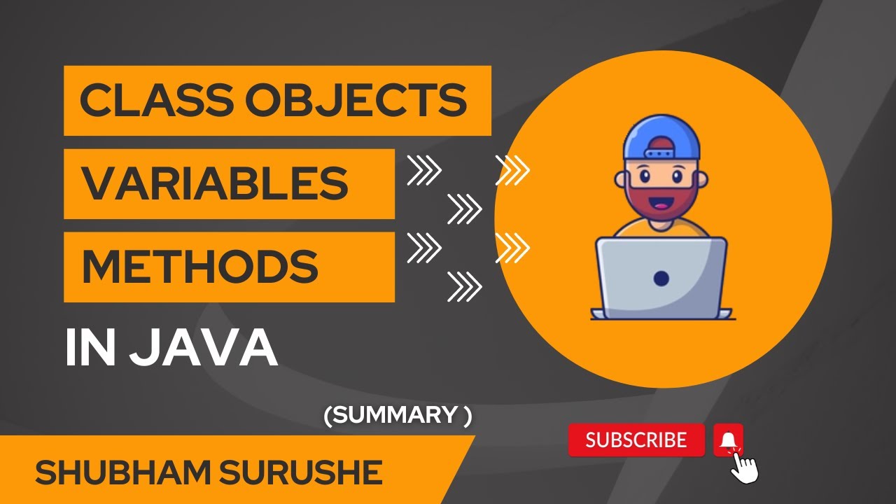 Java class, object , variables, functions | brogrammers - YouTube
