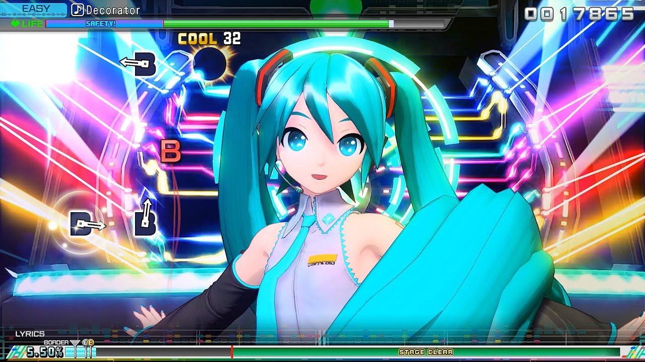 Hatsune Miku - Decorator (game mode) - YouTube