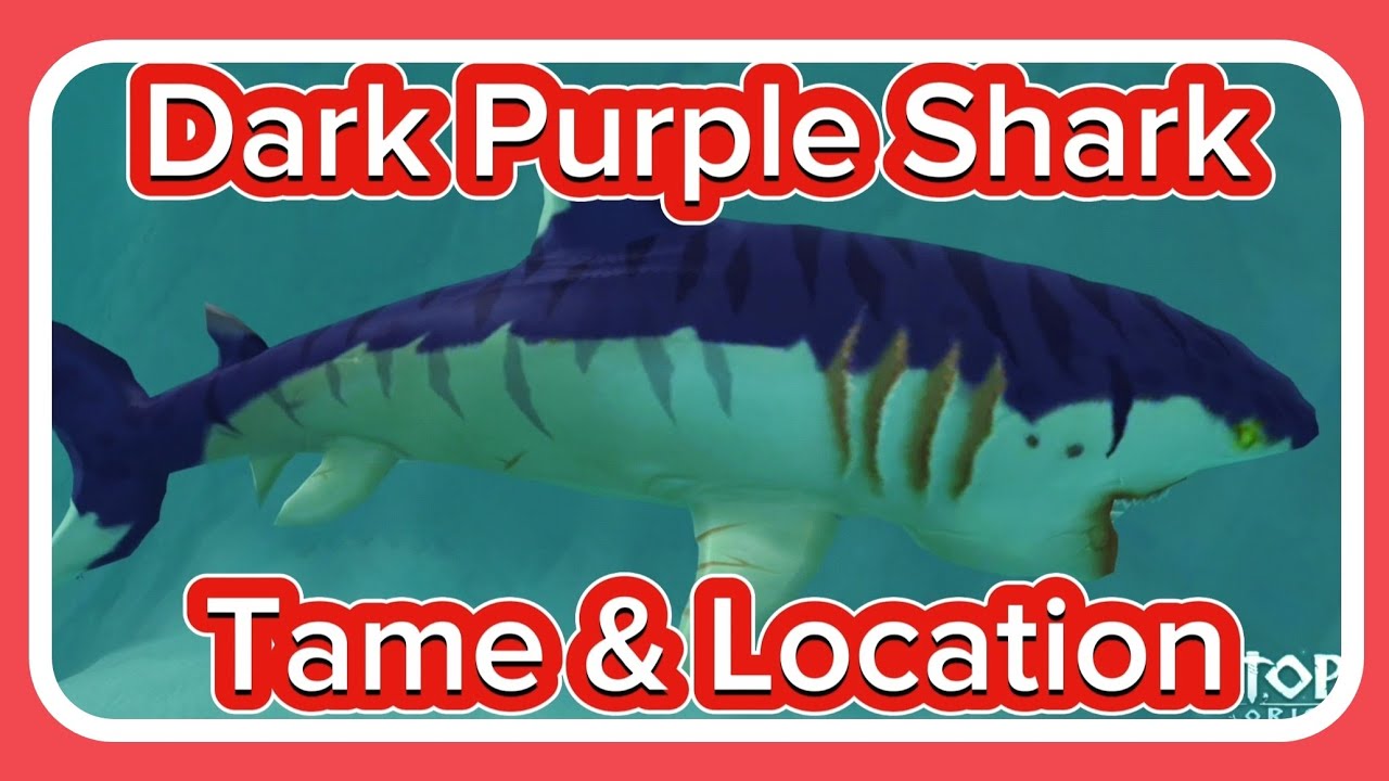Utopia Origin | Dark Purple Shark, Tame & Location | Recipe 🐋🐋🐋 - YouTube