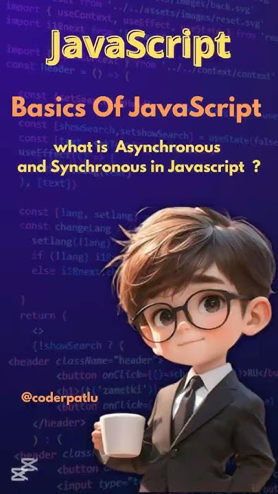 Asynchronous Vs Synchronous in JavaScript #javascript - YouTube