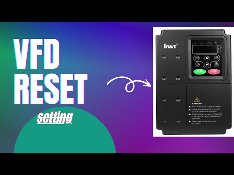 VFD reset setting#viral #youtube - YouTube