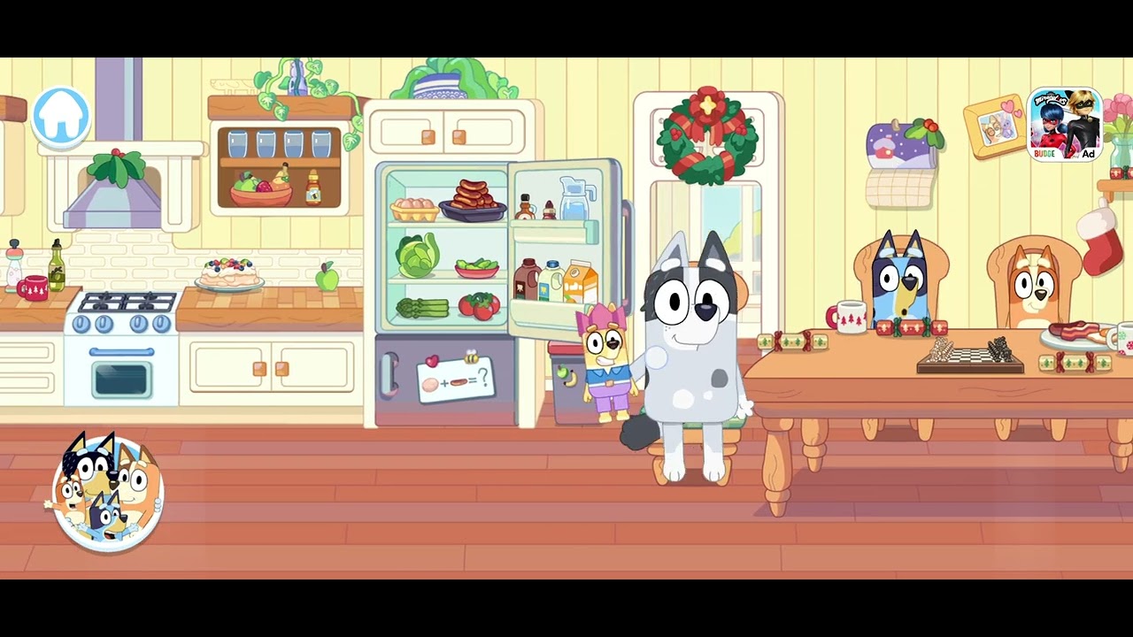 jugando en la cocina de bluey , con bluey y bingo - YouTube