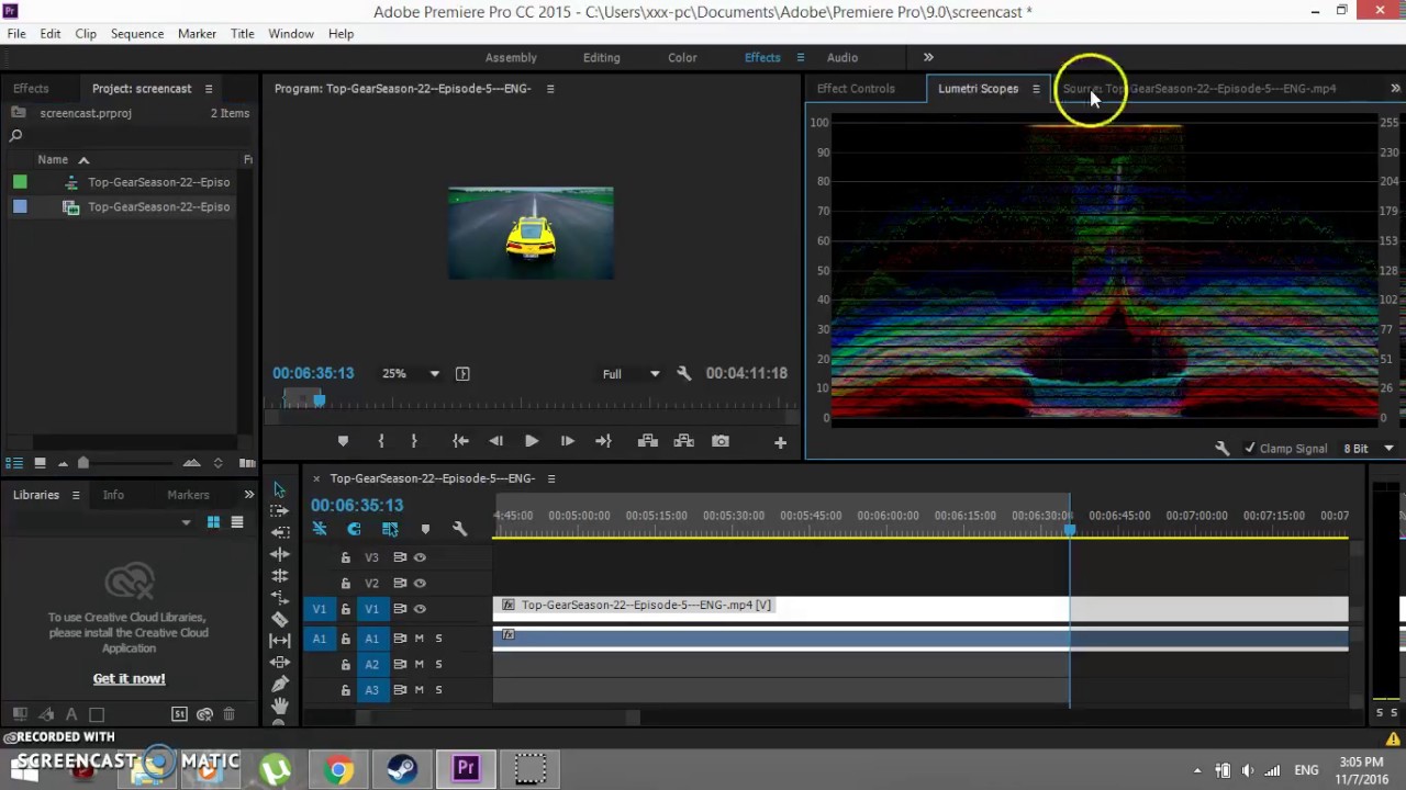 Adobe Premiere panel introduction - YouTube