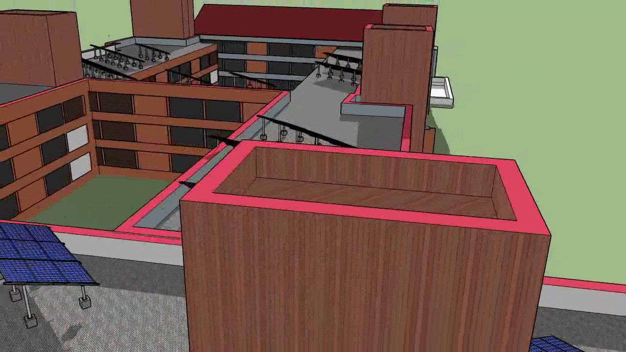 rooftop Solar Power plant design 3d Animation - YouTube