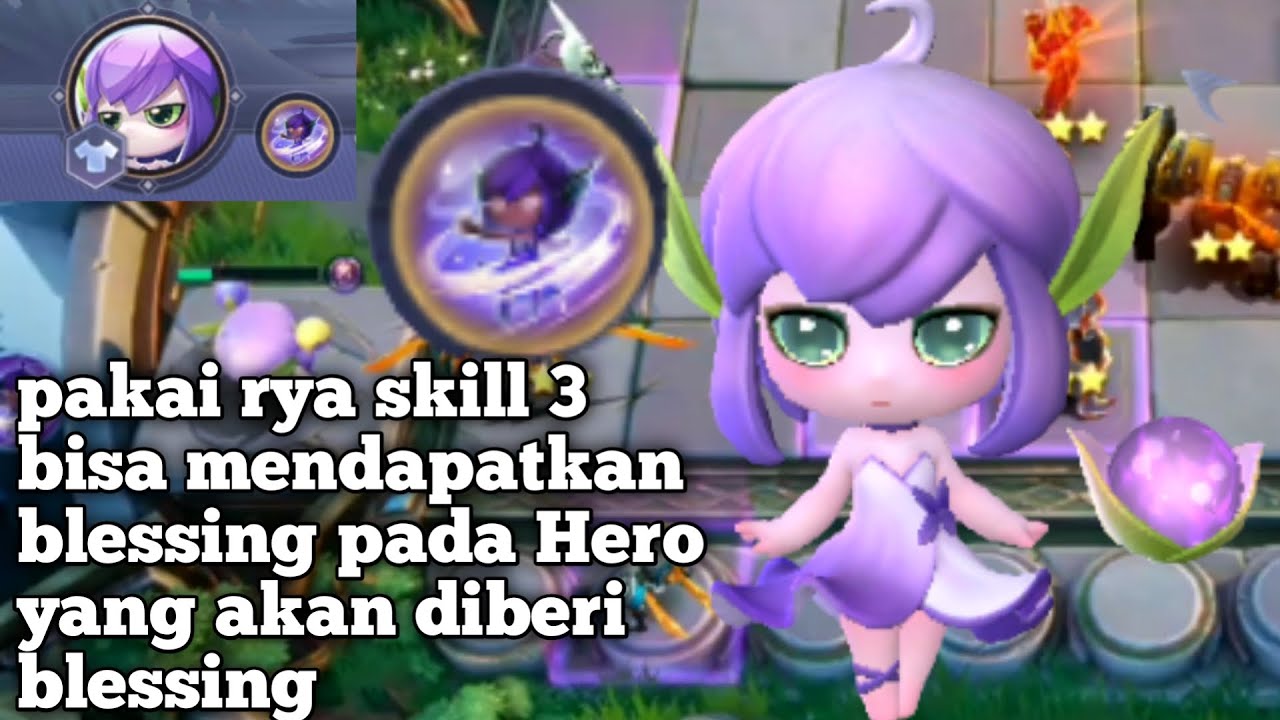 CARA MENGGUNAKAN COMMANDER RYA | SKILL 3 RYA BUDDING BLOSSOM | MAGIC ...
