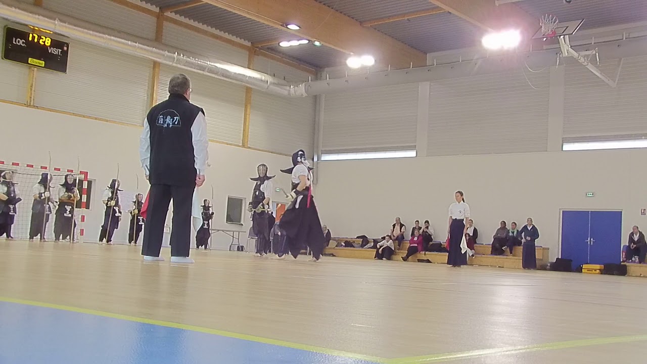 Geoffrey Leger vs Championnat de France 2019 Naginata - YouTube