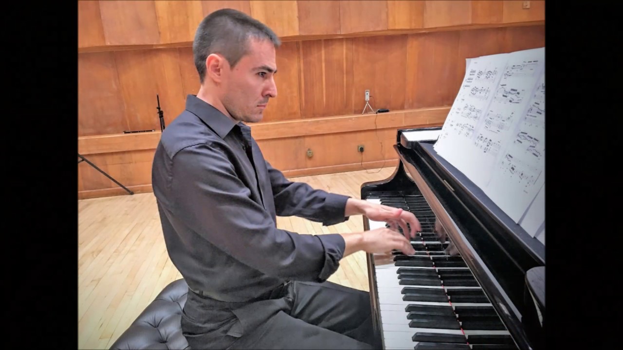 3 Character Pieces for piano solo - III. Flippant - YouTube