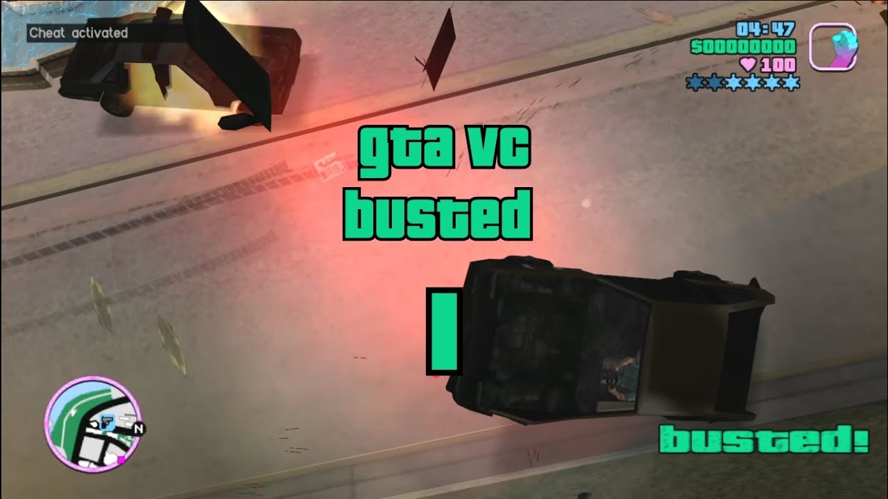 GTA VC BUSTED 1 - YouTube