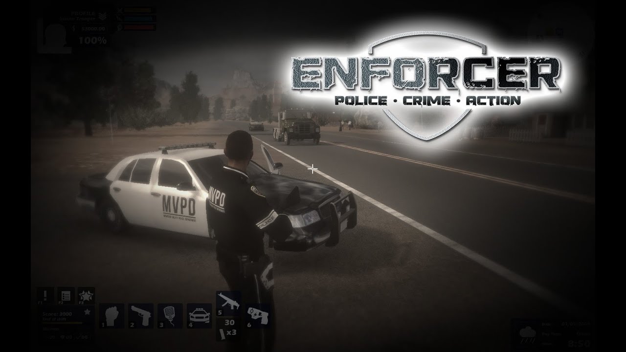 Enforcer: Police Crime Action w/ Commentary [1080p/60FPS] - YouTube