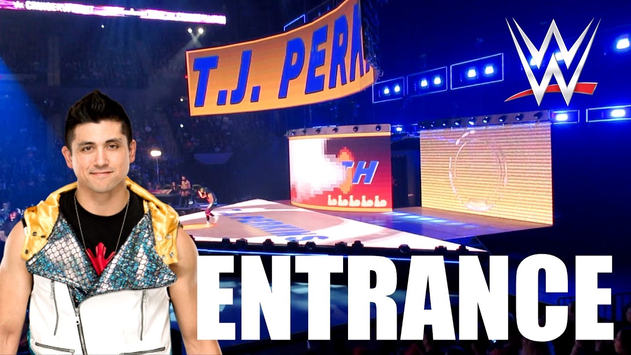 TJ Perkins Entrance Live - WWE RAW - YouTube