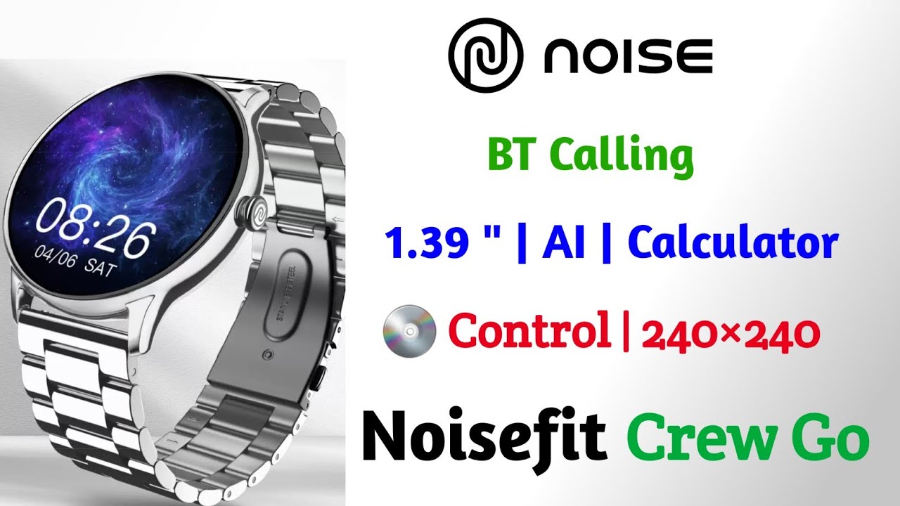 Noisefit Crew Go Smartwatch | Noise Crew Go Smartwatch | Noise New ...