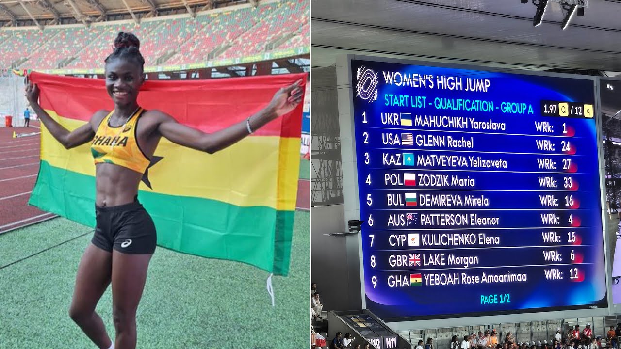 How Rose Yeboah performed for Ghana in Women's High Jump @ Olympic ...