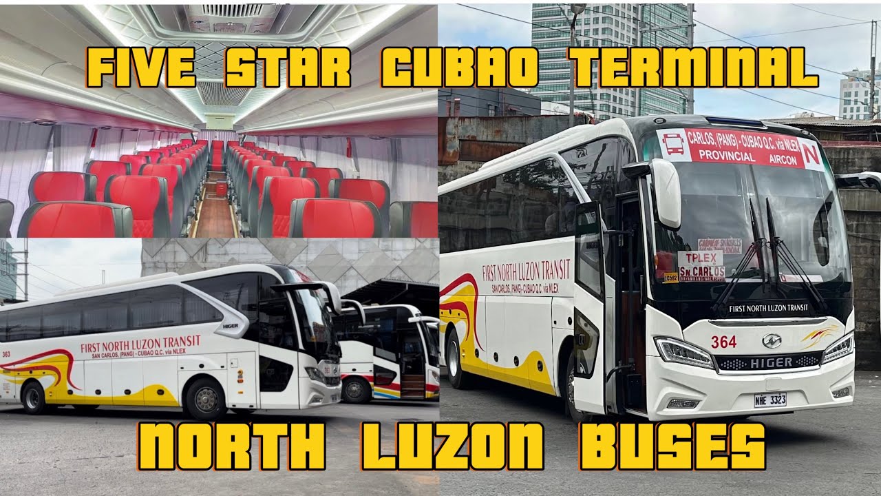 FIVE STAR CUBAO TERMINAL | NORTH LUZON BUSES.| Part -1. - YouTube