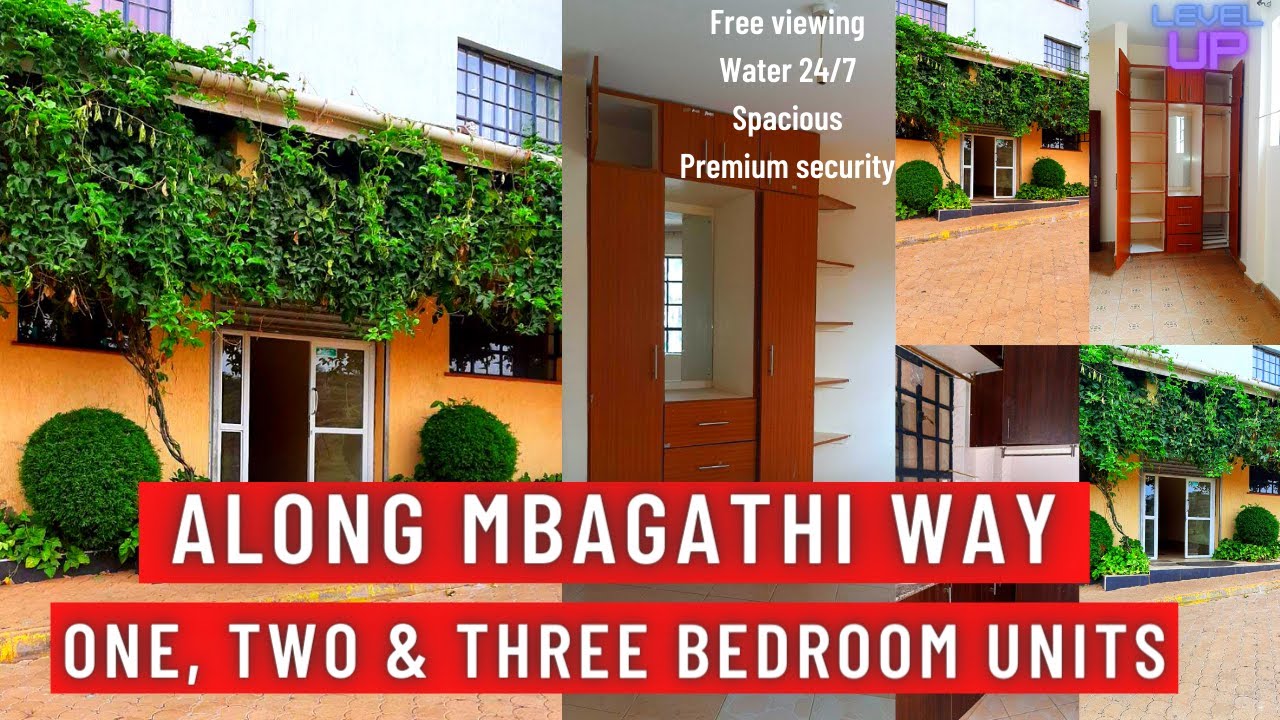 RENTAL APARTMENTS / HOUSE TOUR 2021 ALONG MBAGATHI WAY, NAIROBI / 1,2 ...