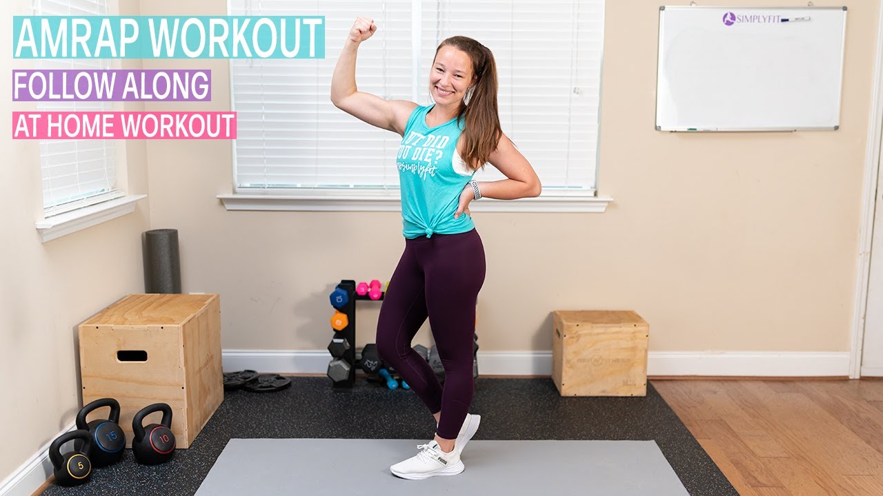 AMRAP Arm Workout | At Home | Follow Along Workout - YouTube