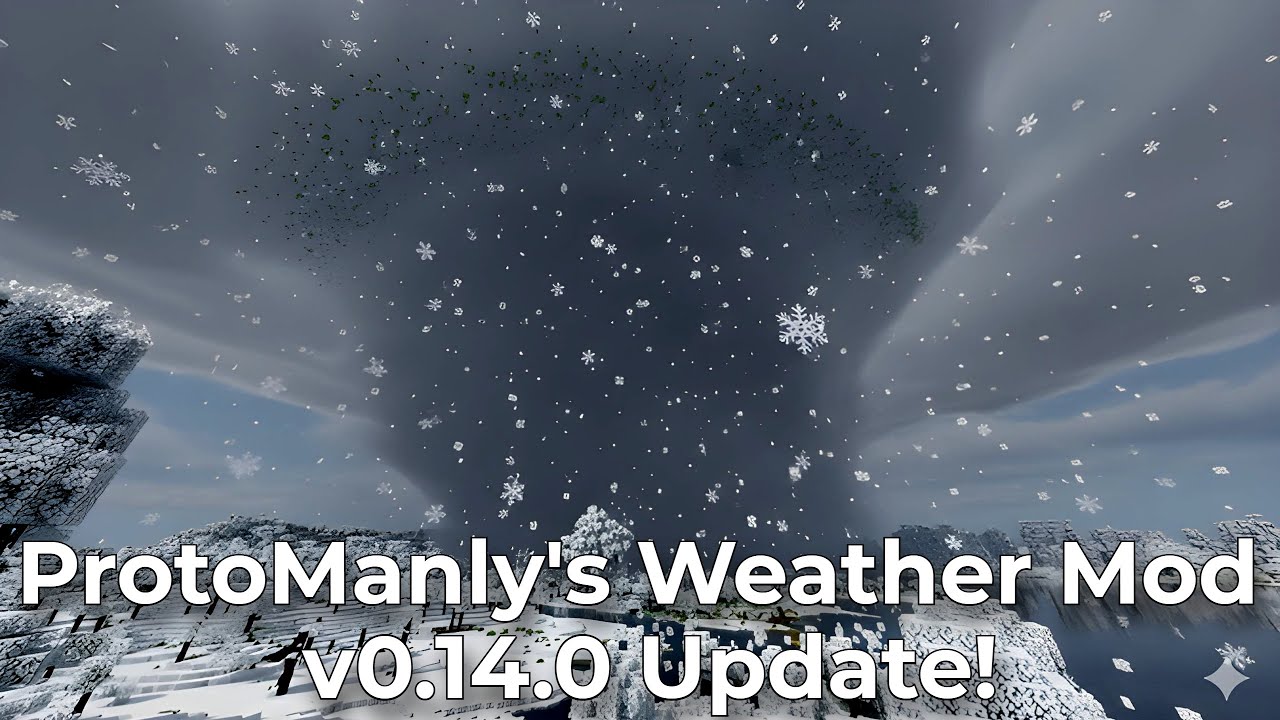 NEW Supercells, Winter Weather & Balloons! ️ Protomanly's Weather Mod ...