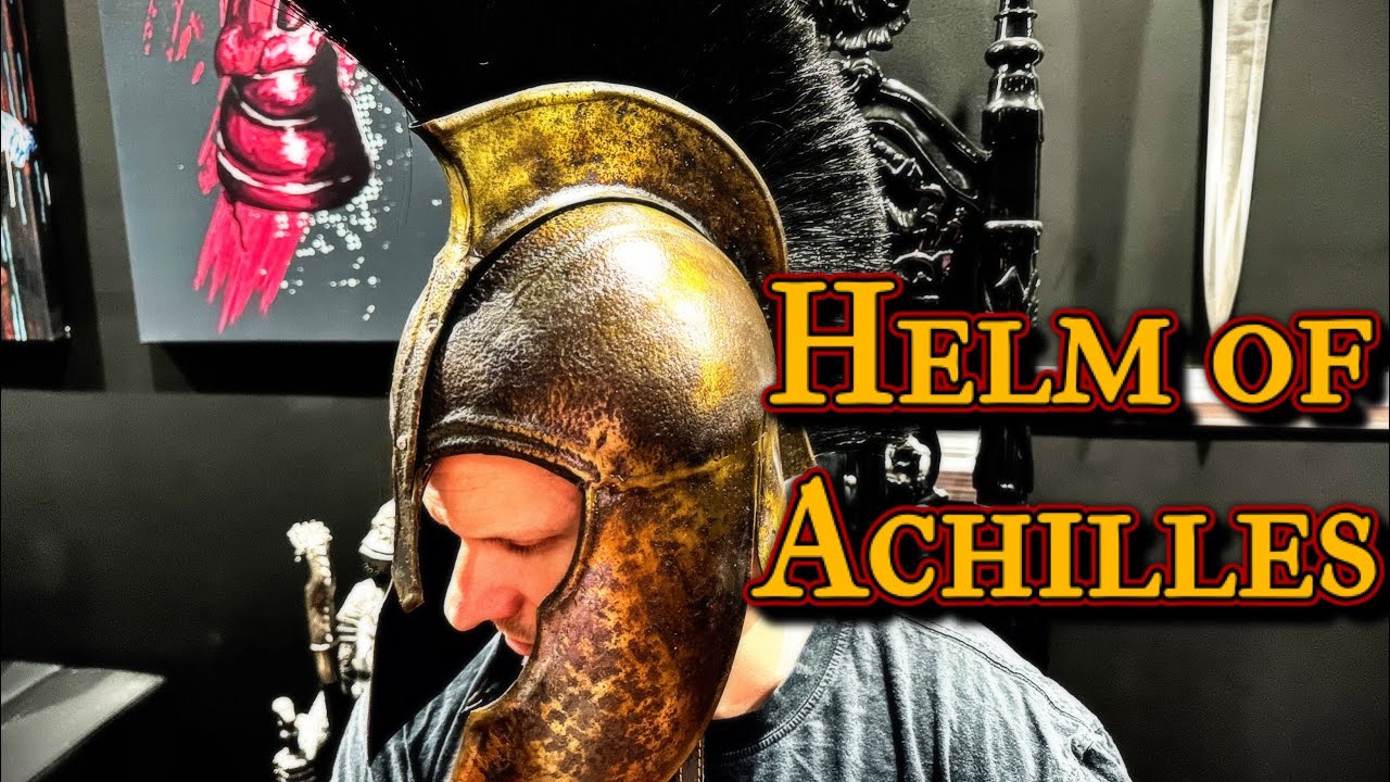 Unveiling The Epic Achilles Replica Helmet: Unboxing And First ...