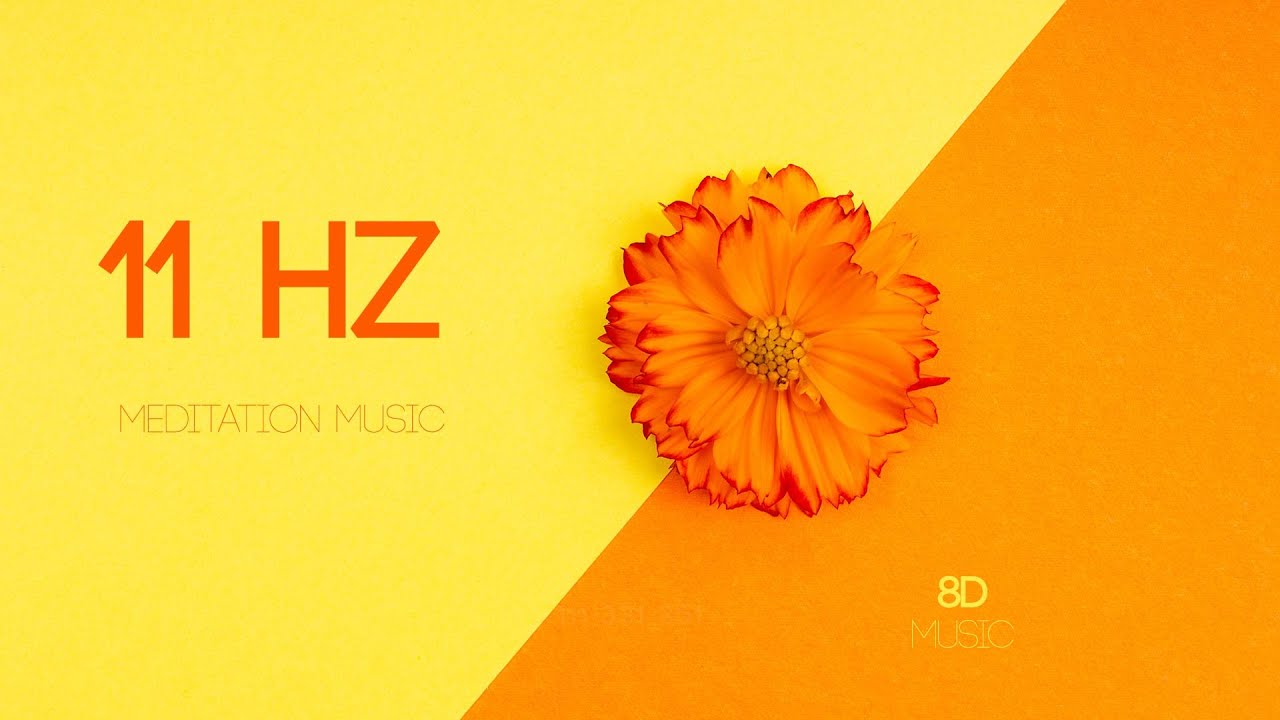 11 Hz Meditation Music For Relaxation, Alpha Wave With 8D Nature Sound ...