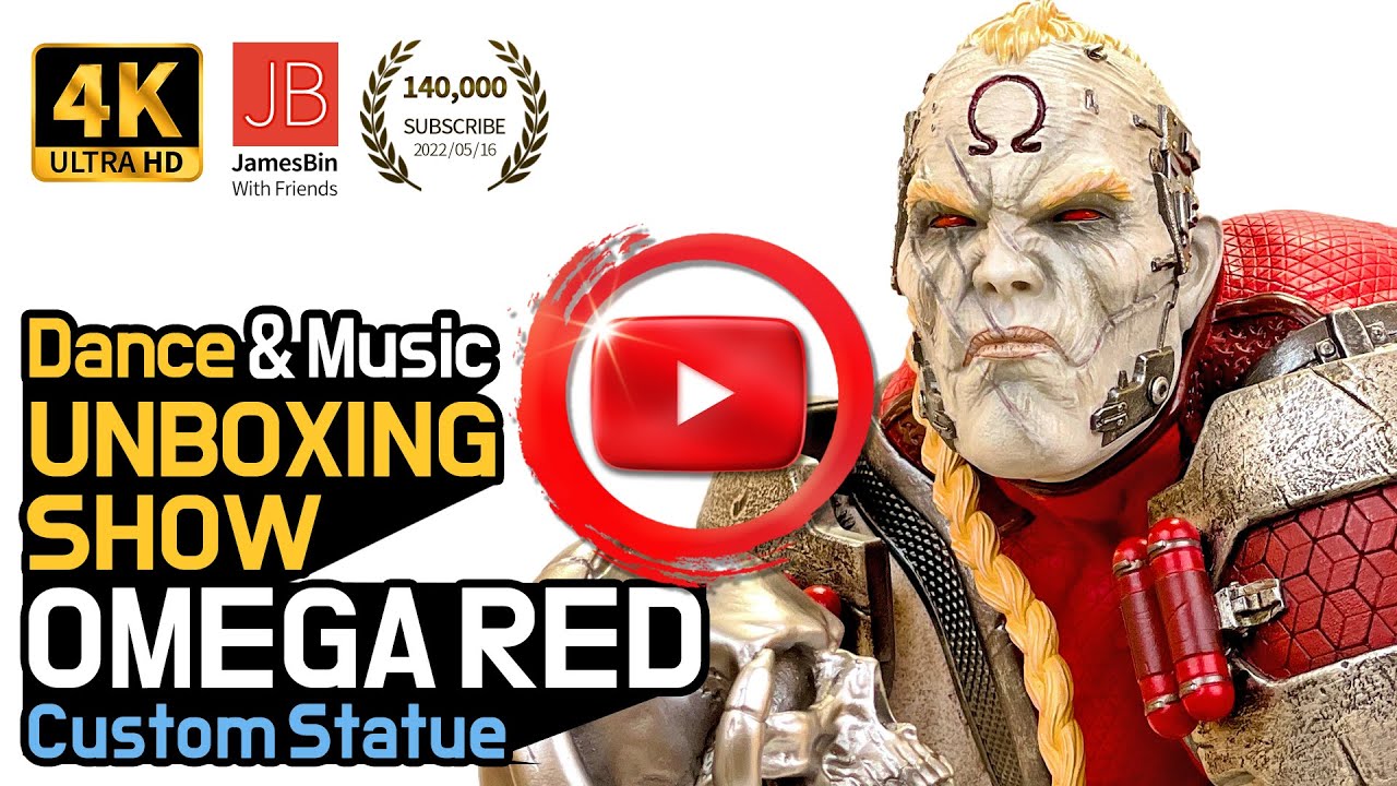 Custom Omega Red Statue Review & Unboxing Show!! - YouTube