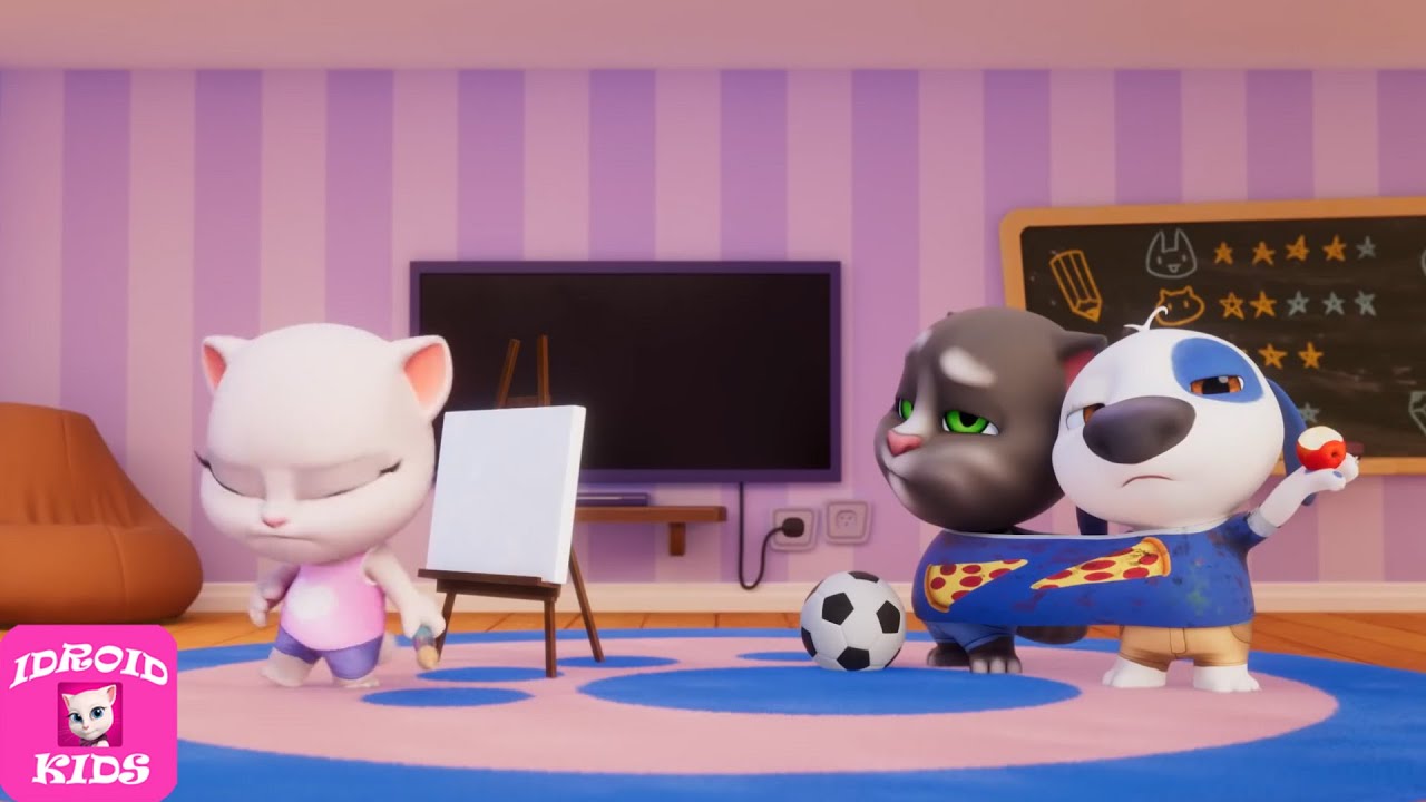 FUN! FUN! FUN! MY TALKING TOM FRIENDS GAMEPLAY #177 - YouTube