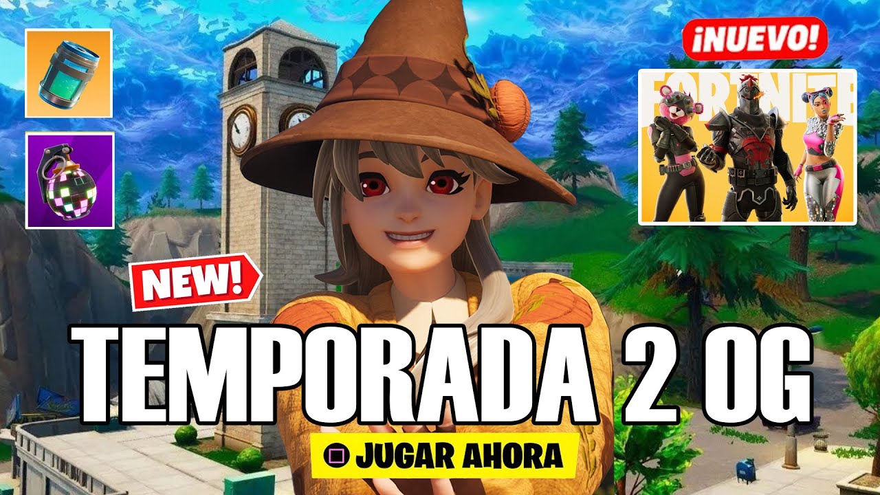 🔴¡ TEMPORADA 2 CAPÍTULO 1 OG FORTNITE - REGRESO LEXA BRUJA ! - YouTube