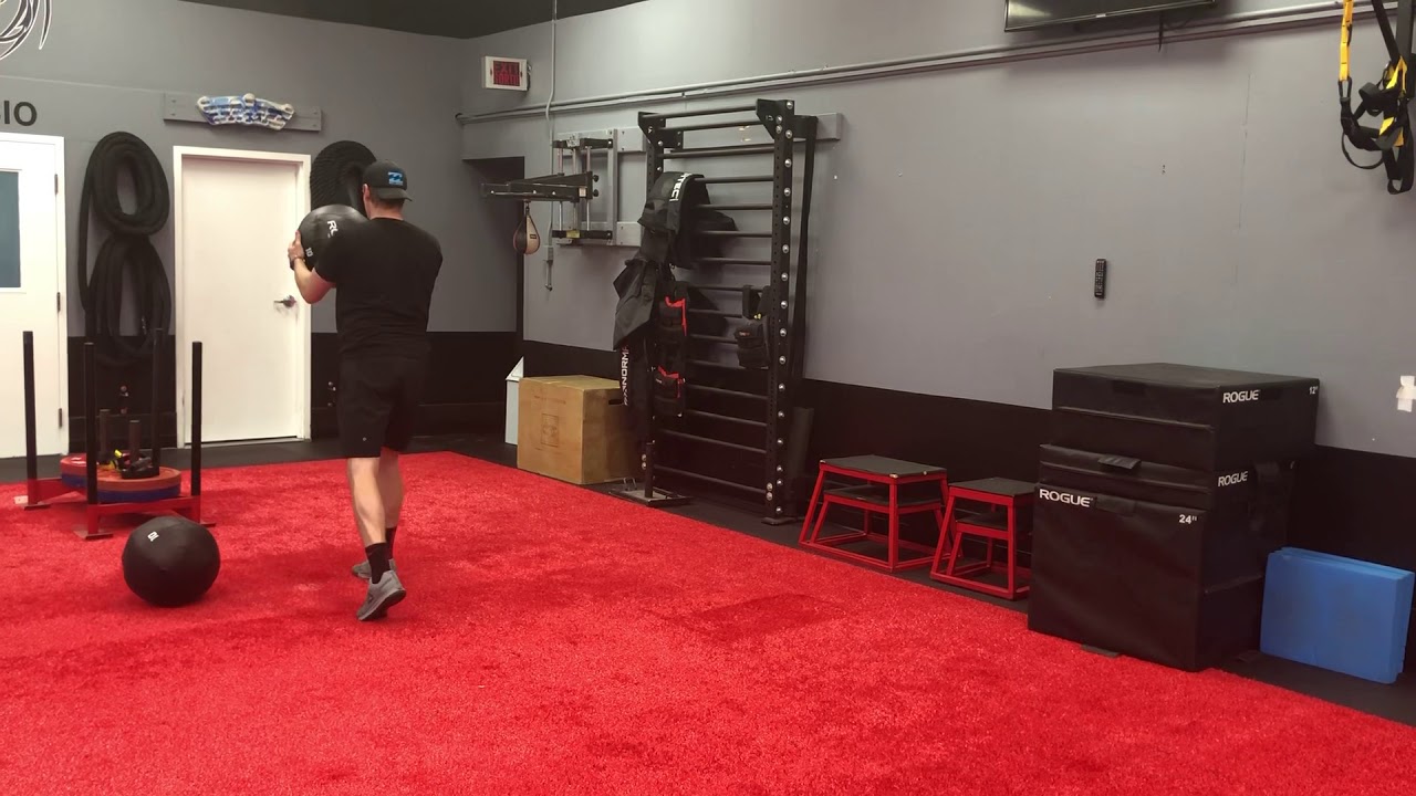 Standing Backwards OH Throw with Staggered Feet - YouTube
