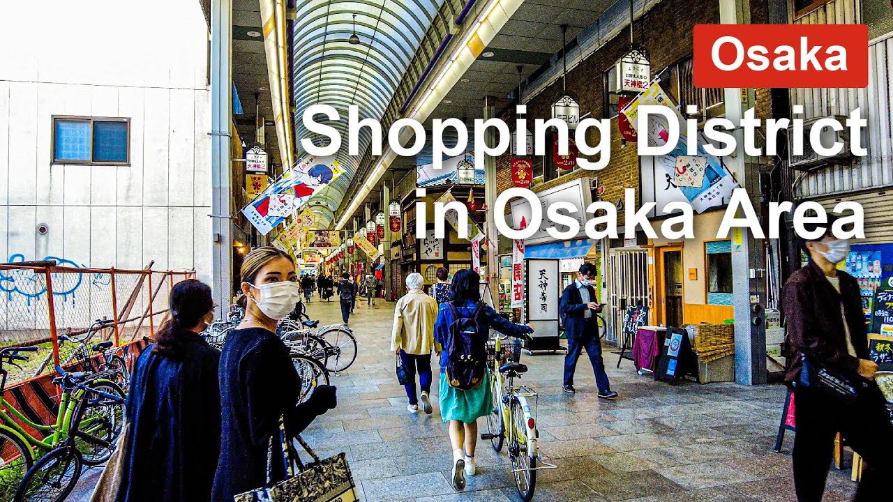 【Osaka 💖】Walk Japan - Tenmabashi Shopping District in Minami Morimachi ...