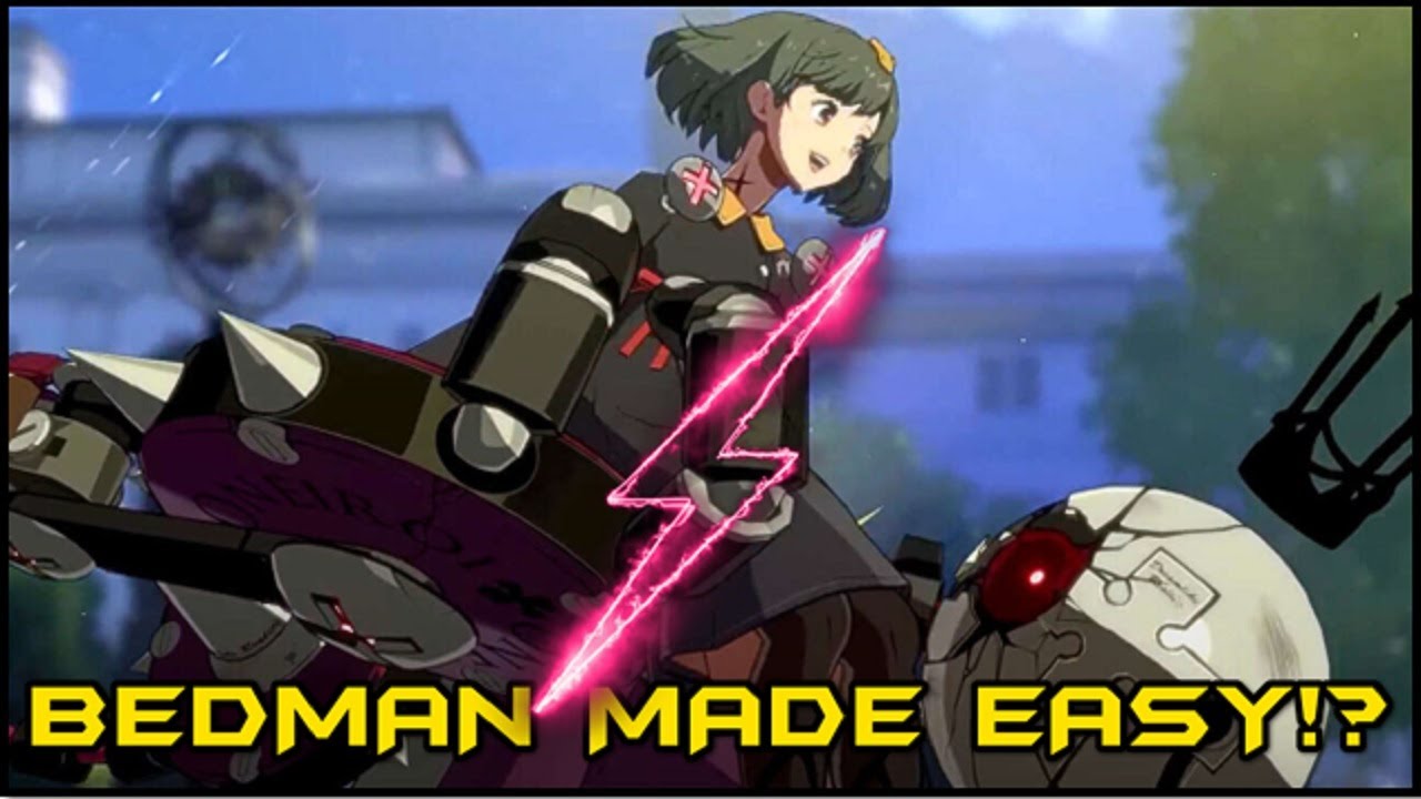 GUILTY GEAR STRIVE:BEDMAN EASY BIG DAMAGE COMBOS!(inputs included ...