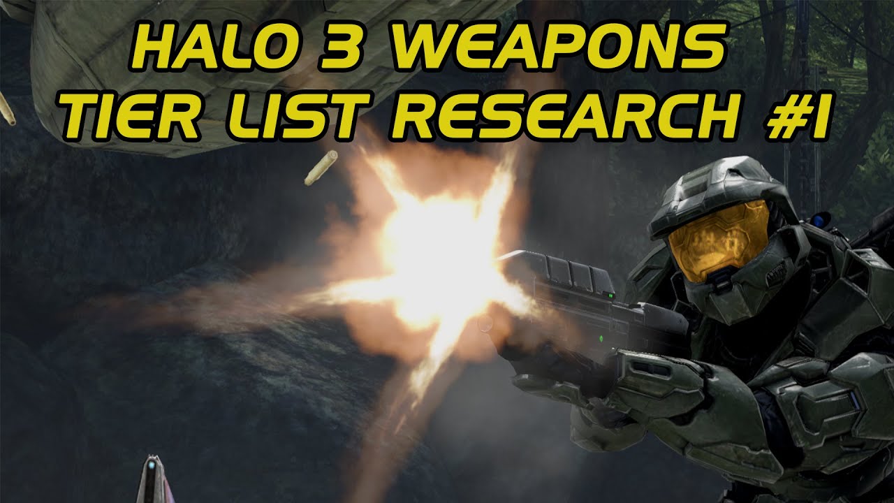 Halo 3 Weapons Tier List Research #1 - YouTube