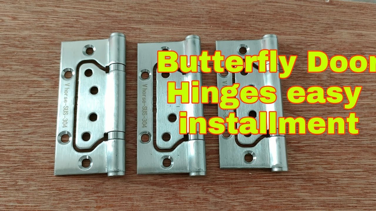 Bisagra/Door hinges napakadaling ikabit - YouTube