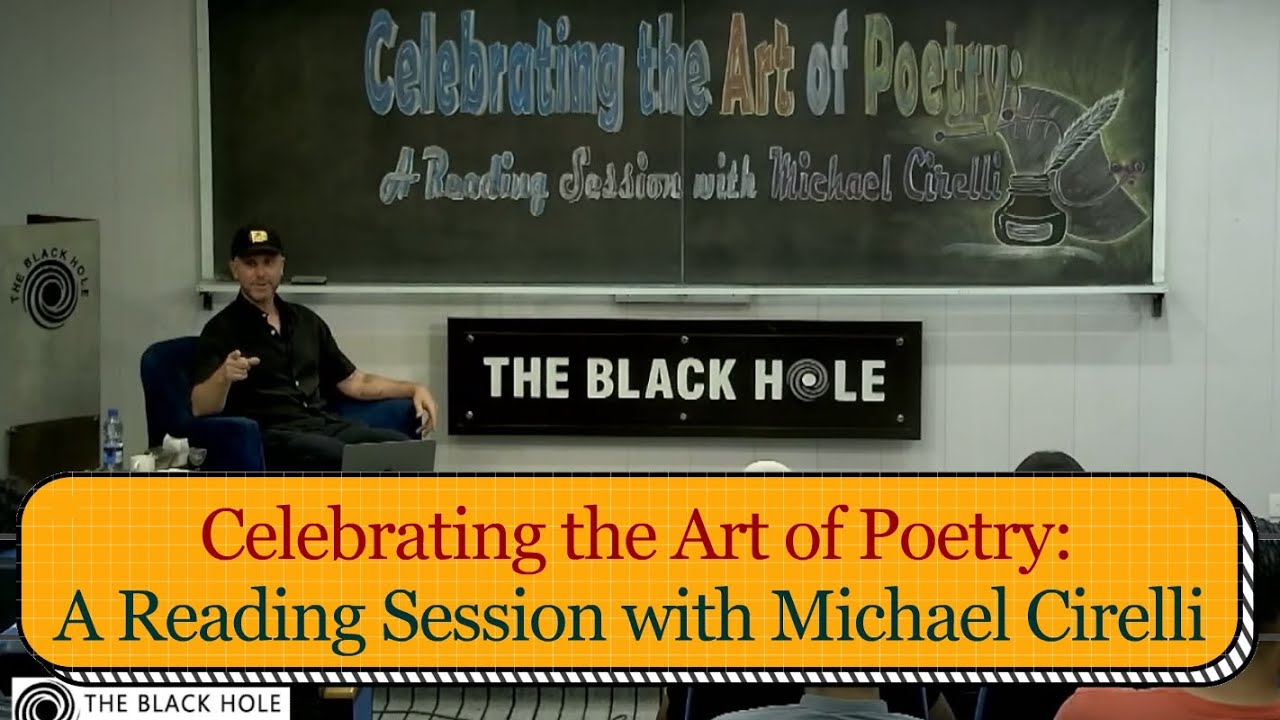 Celebrating the Art of Poetry: A Reading Session with Michael Cirelli ...