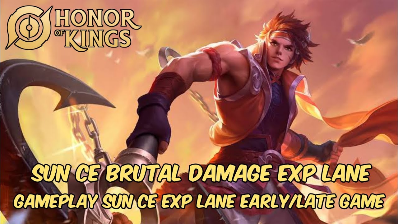 SUN CE COMBO DONG HUANG GAMEPLAY | SUN CE HONOR OF KINGS | CARA MAIN ...