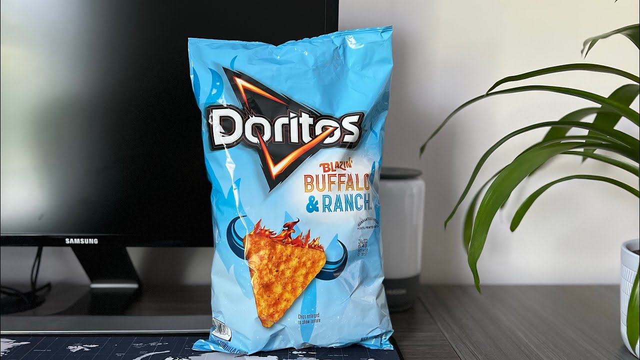 Blazin’ Buffalo Ranch Doritos- in a BIG bag! - YouTube