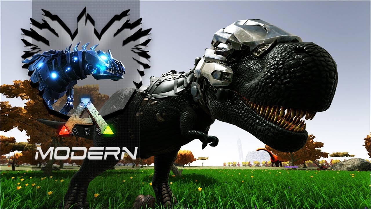 ARK Mods Volcano T3EP21 - Tek T 2000 & Domamos Um Explorer Bronto ...