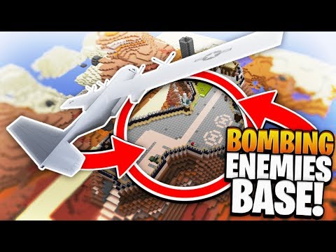 Bombing The Enemies Base! | Minecraft WAR #68 - YouTube