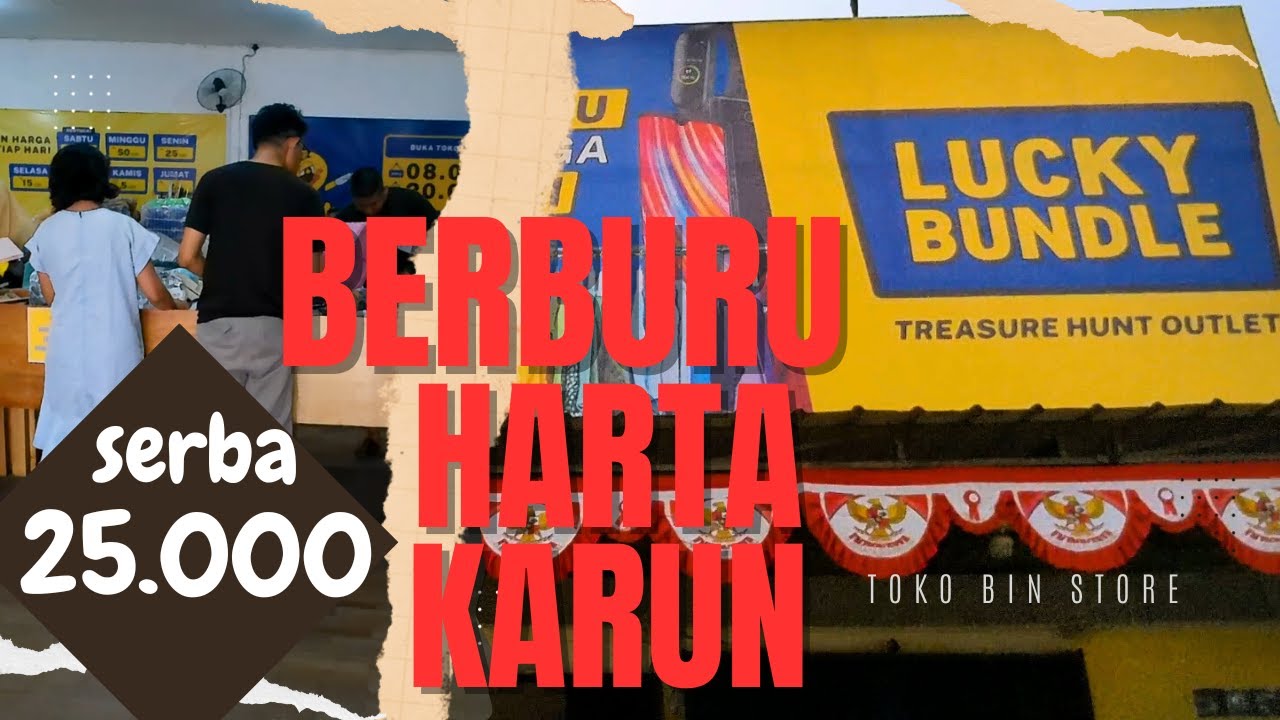 SENSANI BELANJA ALA BERBURU HARTA KARUN | LUCKY BUNDLE - YouTube