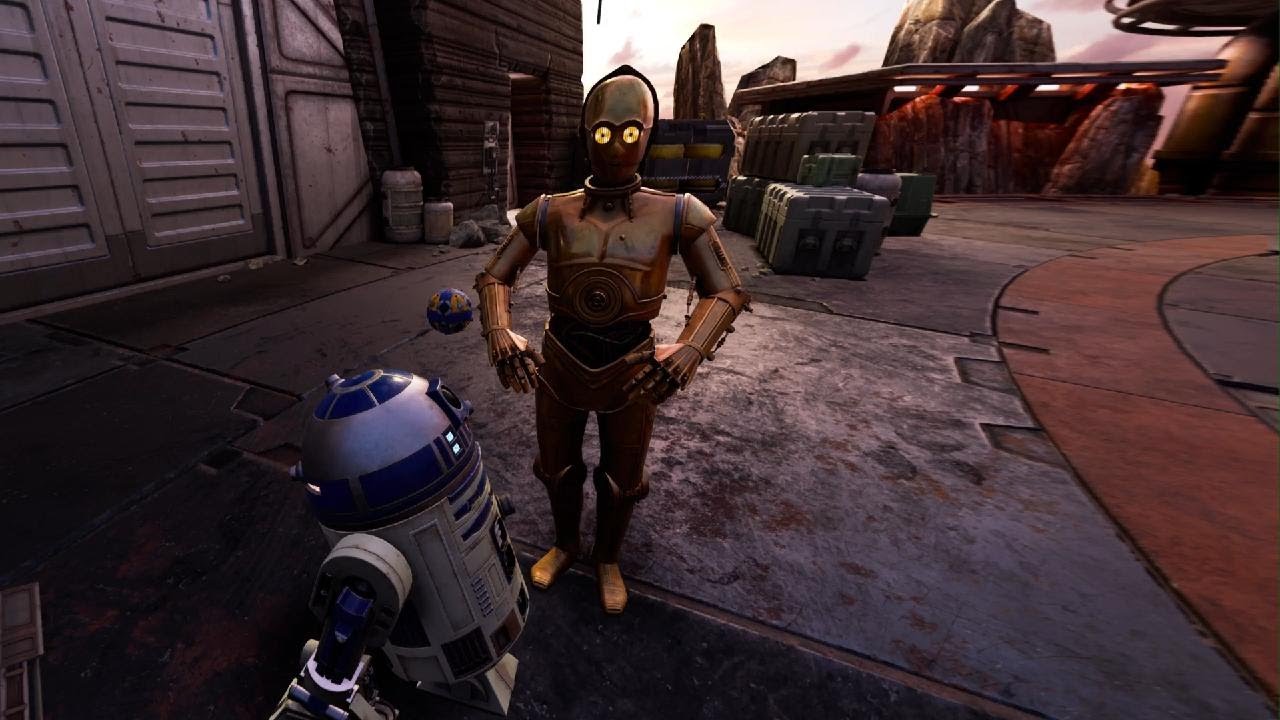 PSVR2 | Star Wars - First Boss Fight - YouTube