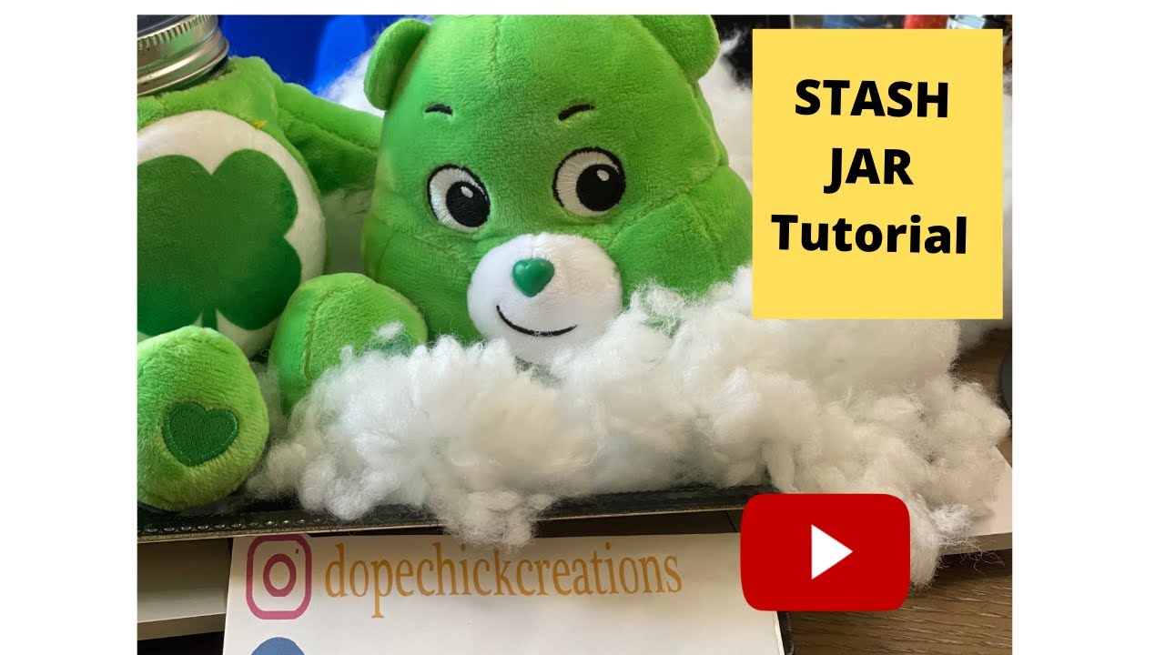 Stash Jar Tutorial. Make your Own. Simple and Easy to Make. - YouTube